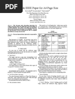Lab Report Ieee Format | PDF | Paragraph | Times New Roman
