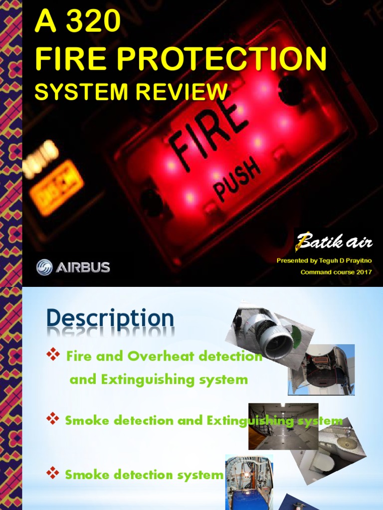 A320 Fire Protection System Review | Smoke | Nature
