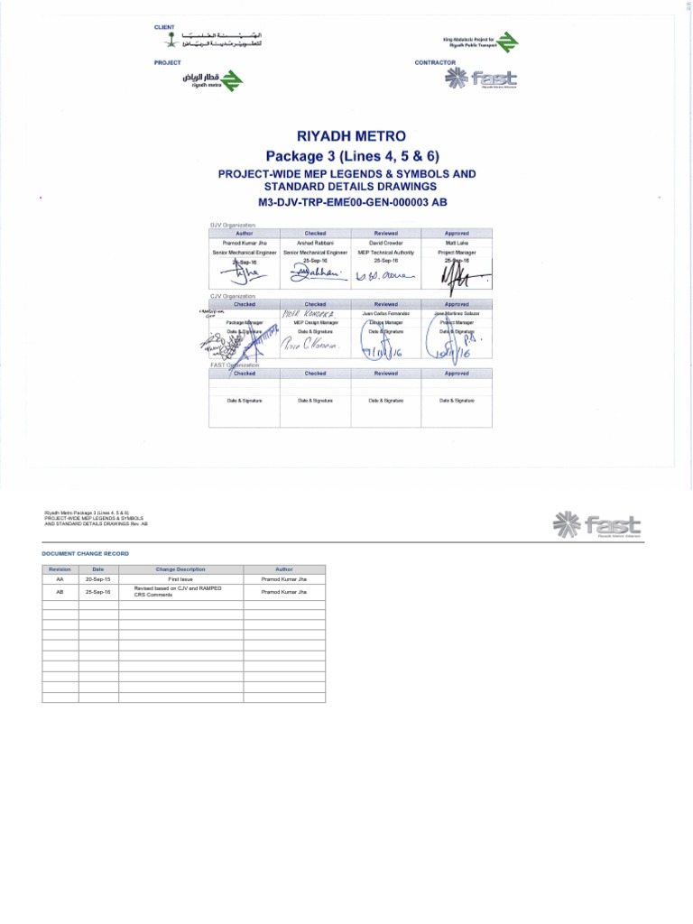 M3-DJV-TRP-EME00-GEN-000003 - Project Wide MEP Legends & Sysmbols and ...