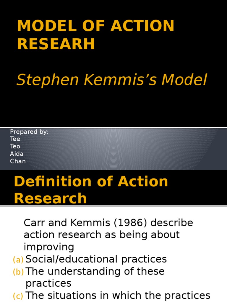 Model of Action Researh: Stephen Kemmis's Model | PDF | Action Research ...