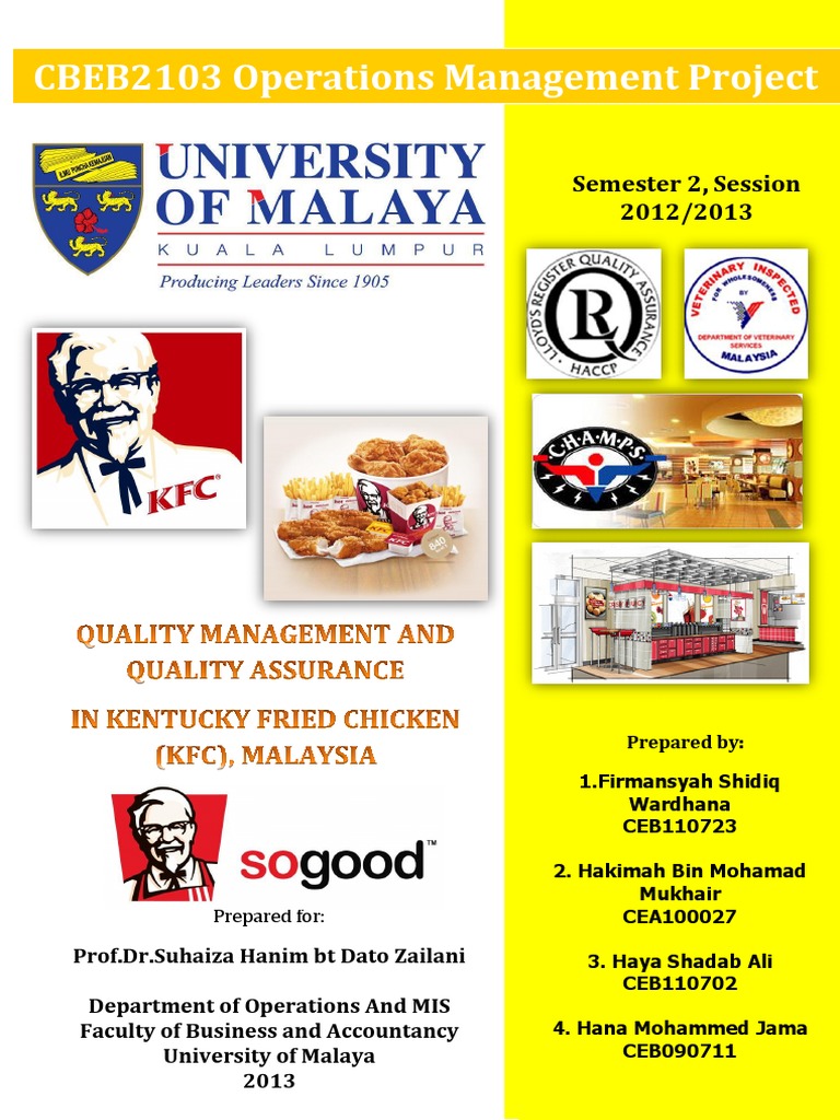 Analysis of Total Quality Management and PDF | PDF | Franchising | Fast ...