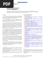 ASTM C33. Standard Specification For Concrete Aggregate | PDF ...