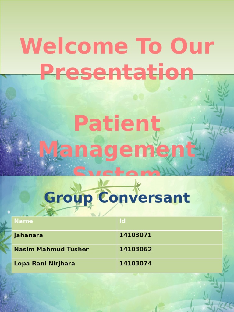 Final PPT Conver | PDF | Use Case | Databases