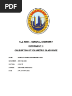 Density Measurement Using Pycnometer | PDF | Density | Temperature