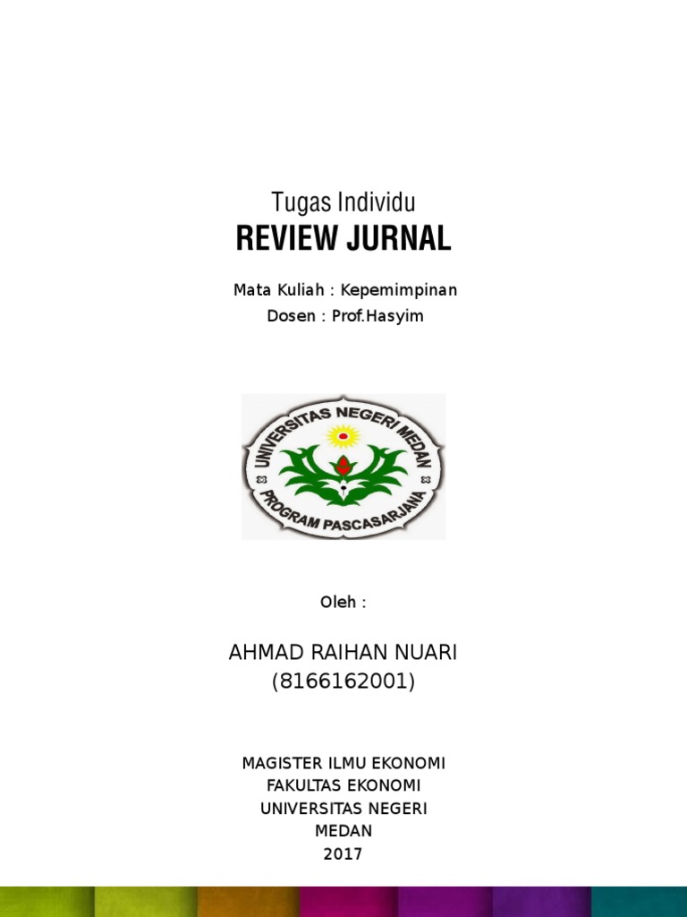 Review Jurnal Kepemimpinan AHMAD RAIHAN NUARI | PDF | Self-Improvement ...
