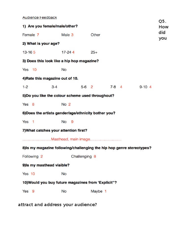 q5 Evaluation | PDF