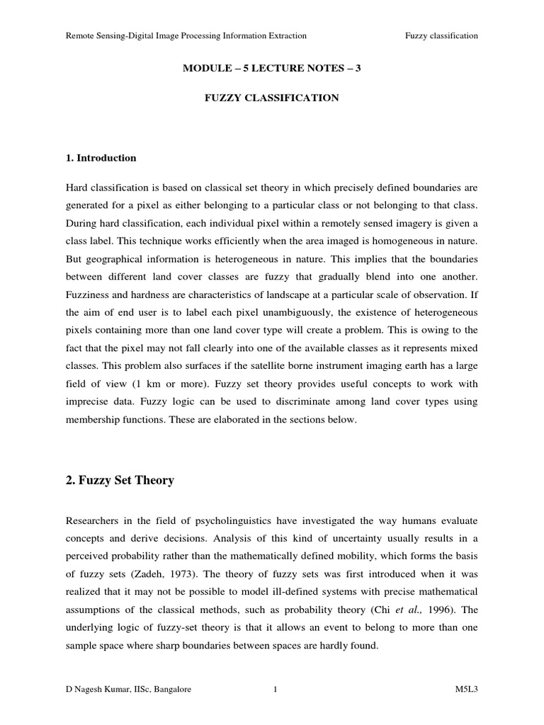 Lecture20 Fuzzy PDF | PDF | Statistical Classification | Cluster Analysis