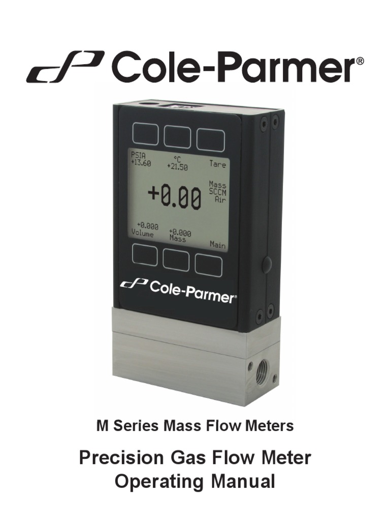Mass Volum Gas Meter | PDF | Pressure Measurement | Electrical Connector