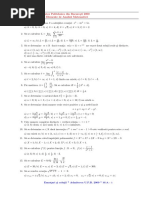 Tabel de valori pentru funcții trigonometrice | PDF