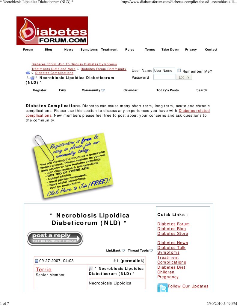 Necrobiosis Lipoidica Dia..-Ghjuyt | PDF | Internet Forum | Corticosteroid