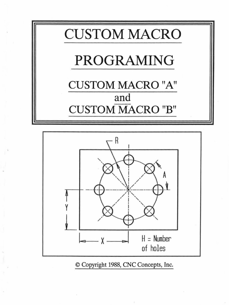 Cnc Macrospdf Subroutine Macro Computer Science 5385