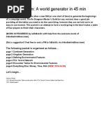 Hex Crawl Worksheet: Atlas Location | PDF | Dungeons & Dragons | Leisure