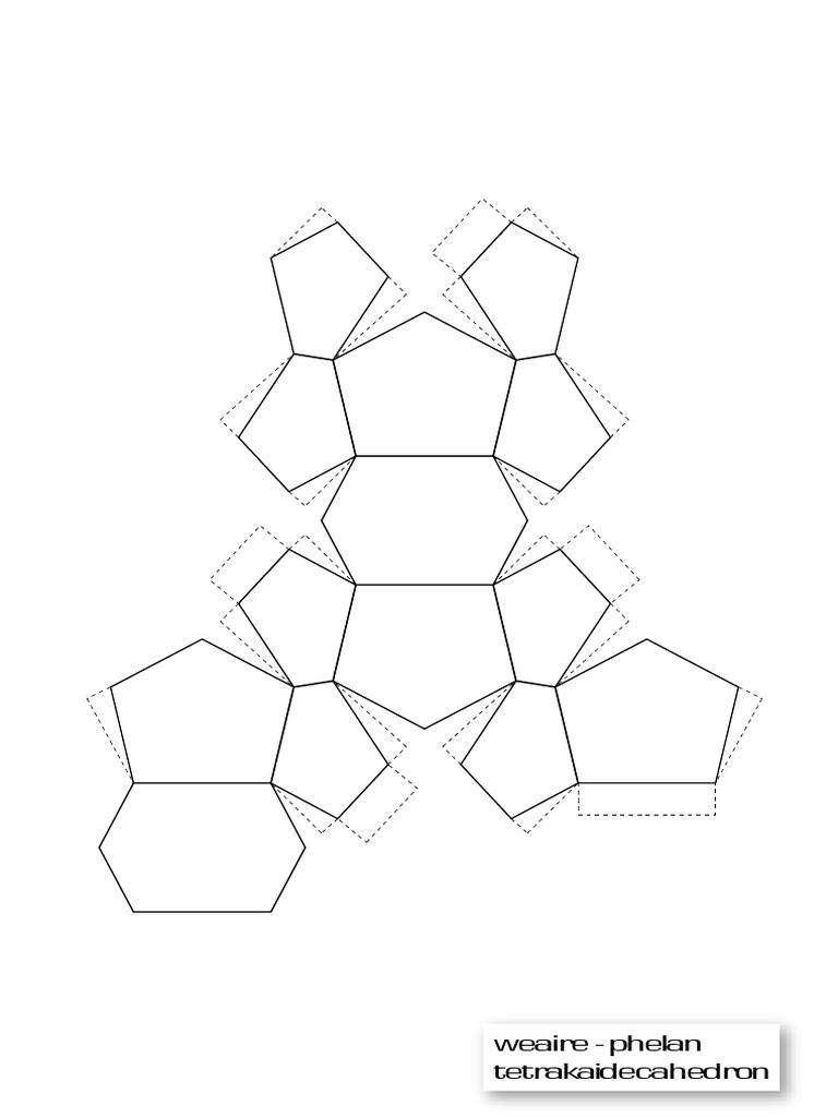 Weaire Phelan Tetrakaidecahedron | PDF