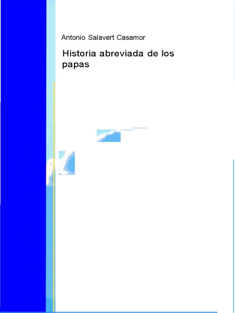 Historia Abreviada de Los Papas | PDF | Papa | Iglesia Católica