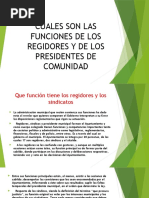 El Regidor y Sus Funciones | PDF | Alcalde | Gobierno local