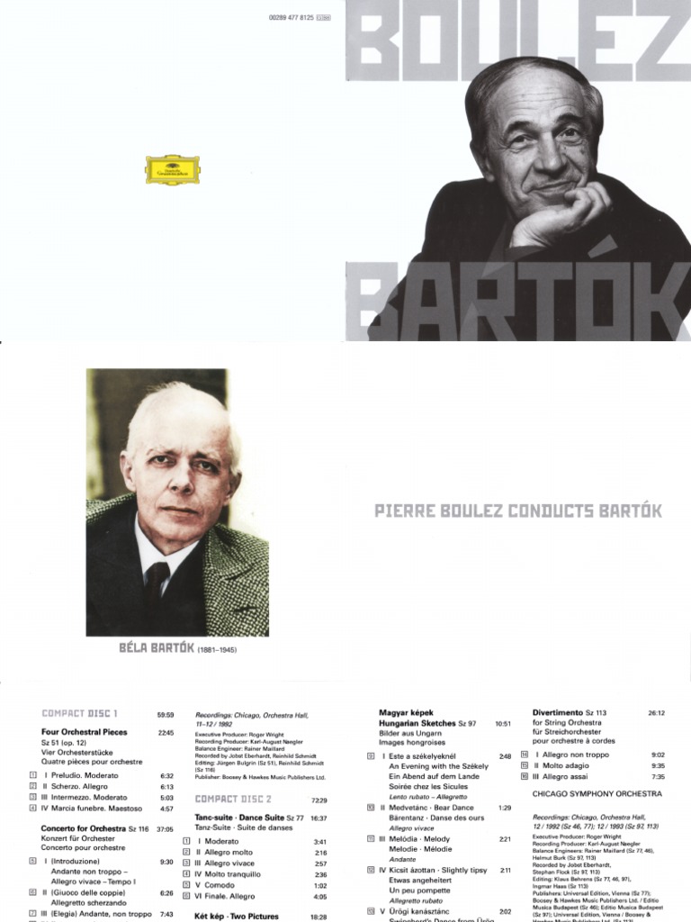Booklet PDF | PDF | Tempo | Composers