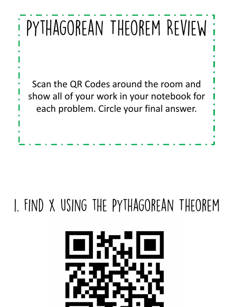 QR Code Problem-Solving Activity | PDF