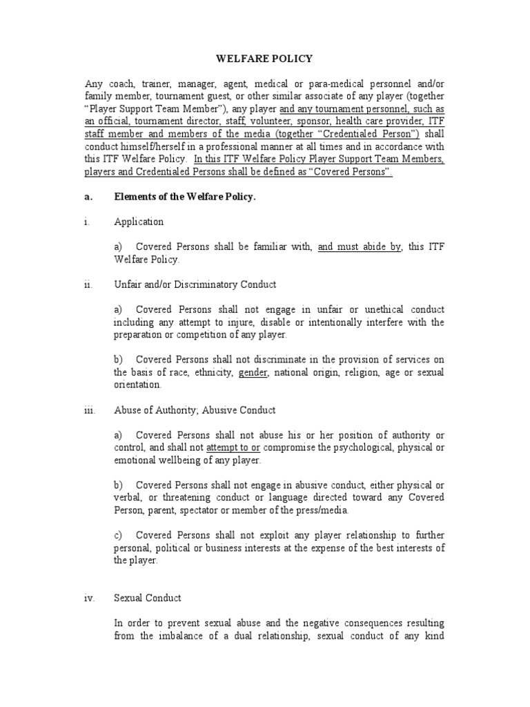 Welfare | PDF | Nolo Contendere | Board Of Directors