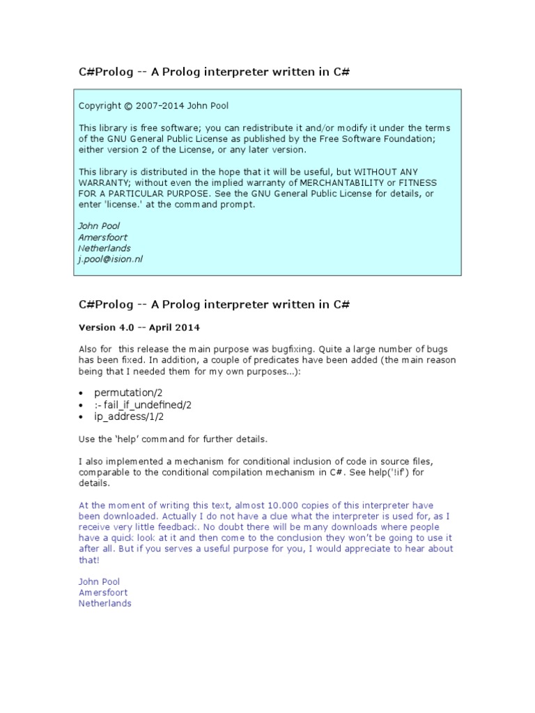 README | PDF | Command Line Interface | C (Programming Language)