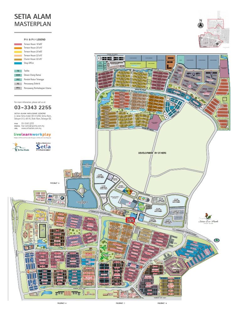 Setia Alam Master Plan March
