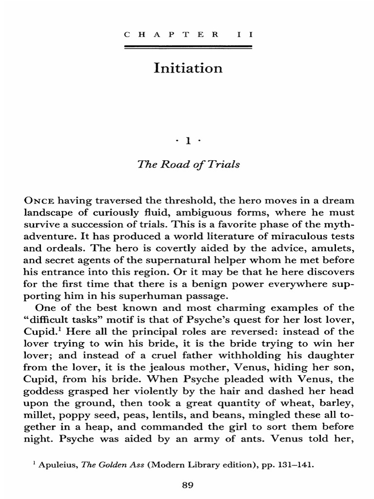 The Road of Trials | PDF | Mythology