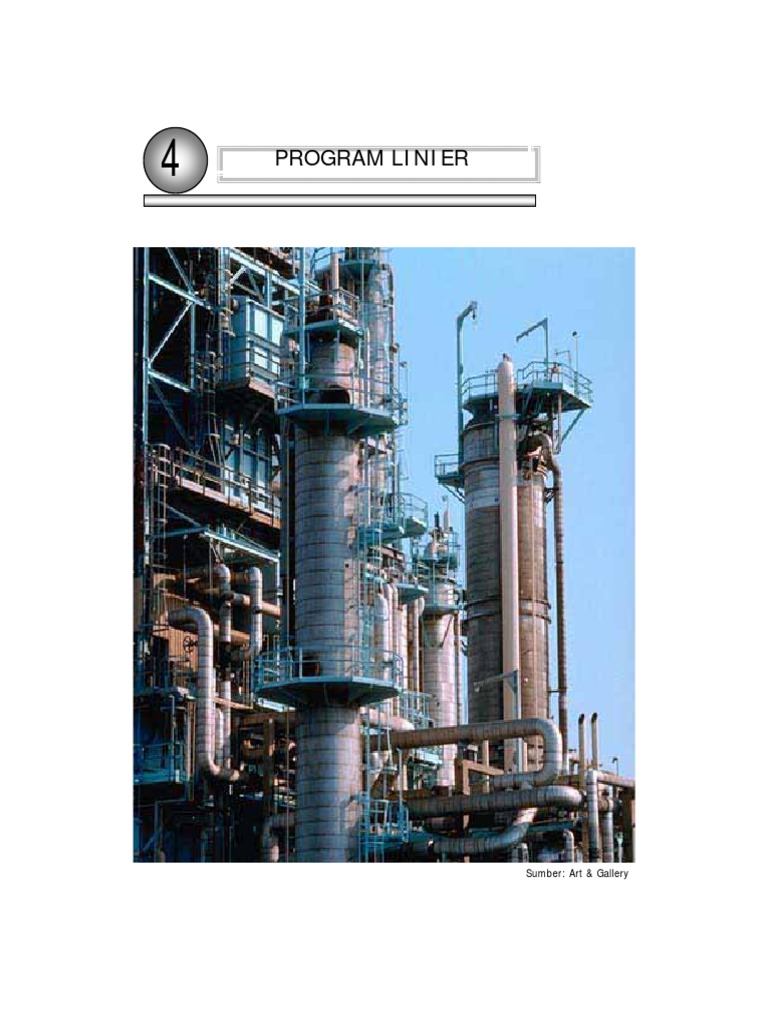 Program Linier untuk Penjualan dan Akuntansi | PDF | Metode & Bahan Ajar