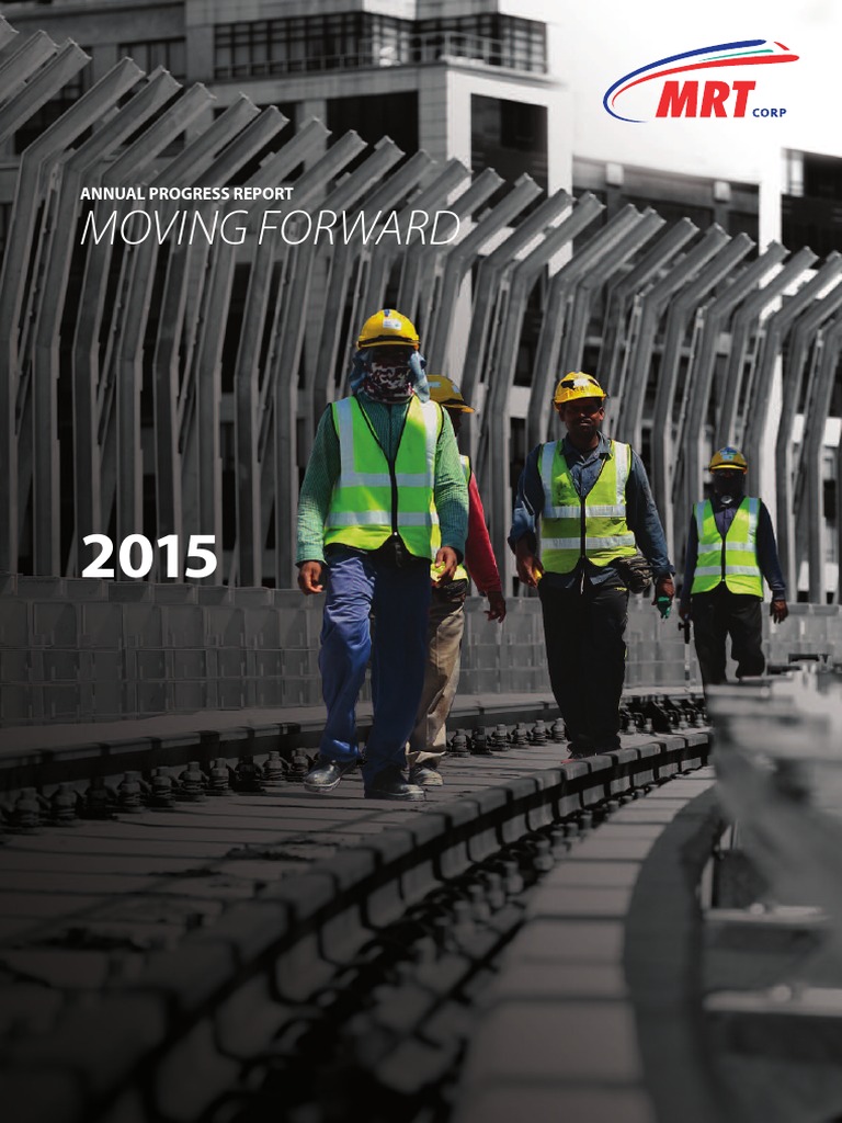 MRT ProgressReport2015 ENG | PDF | Malaysia | Transport