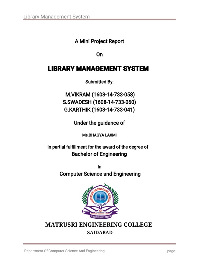 Library Management | Download Free PDF | Cascading Style Sheets | Html ...
