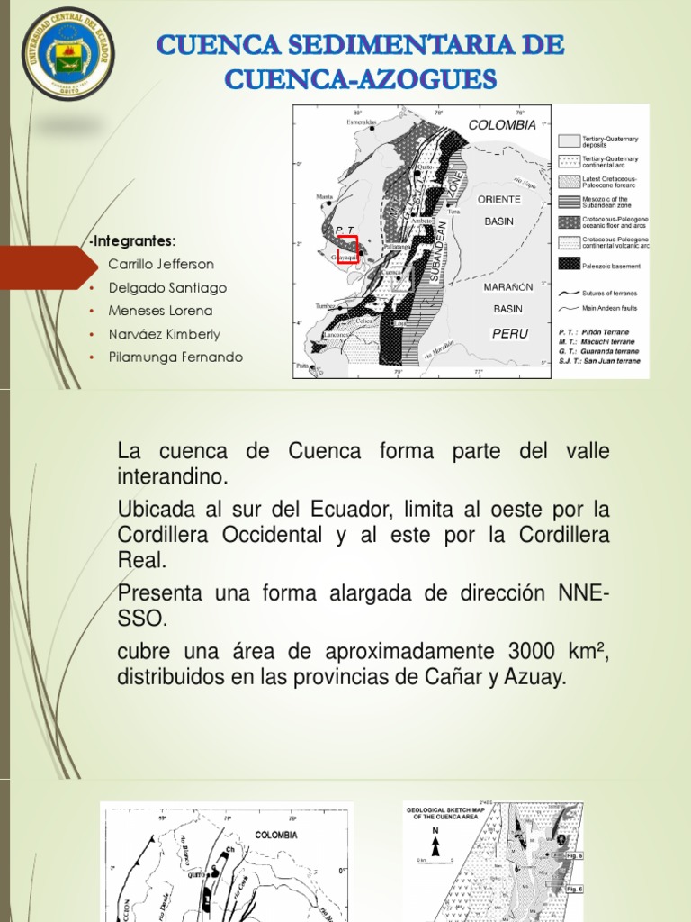 Cuenca Azoguez | PDF | Falla (geología) | Roca clástica