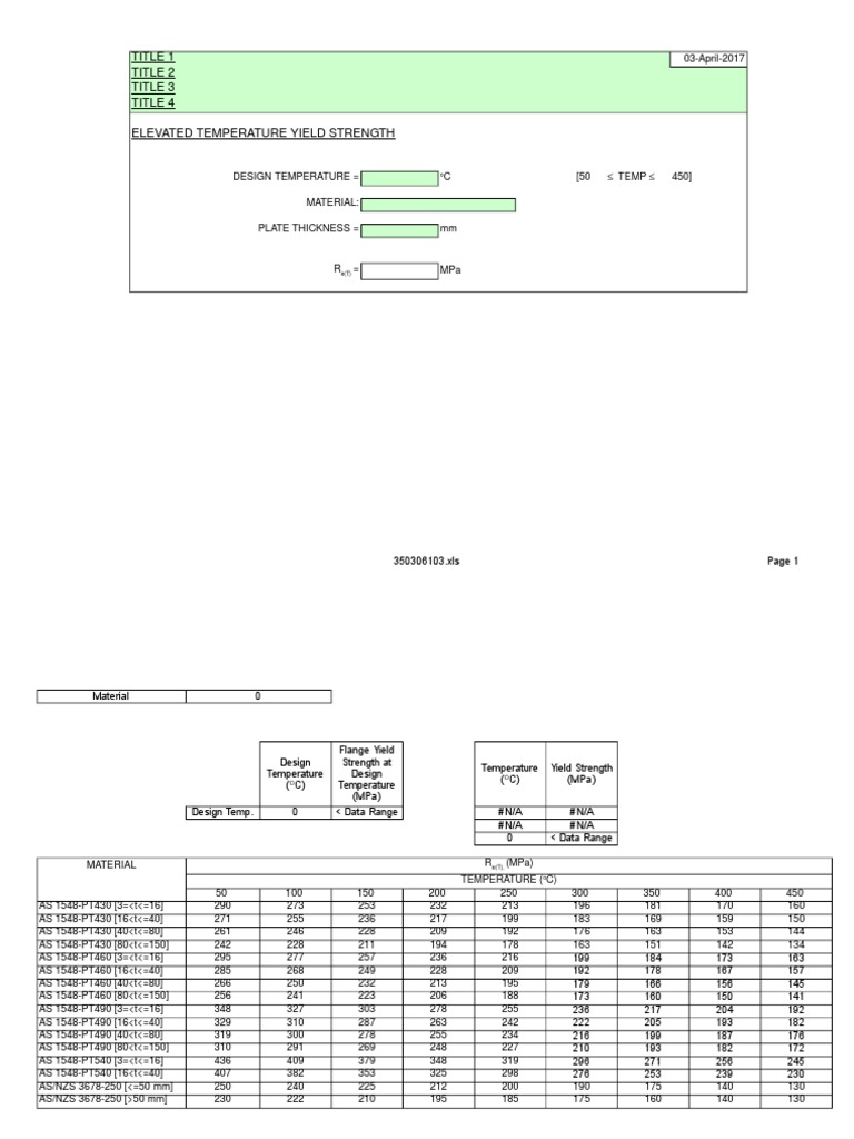 Yield Strength 01 | PDF | Materials | Building Engineering