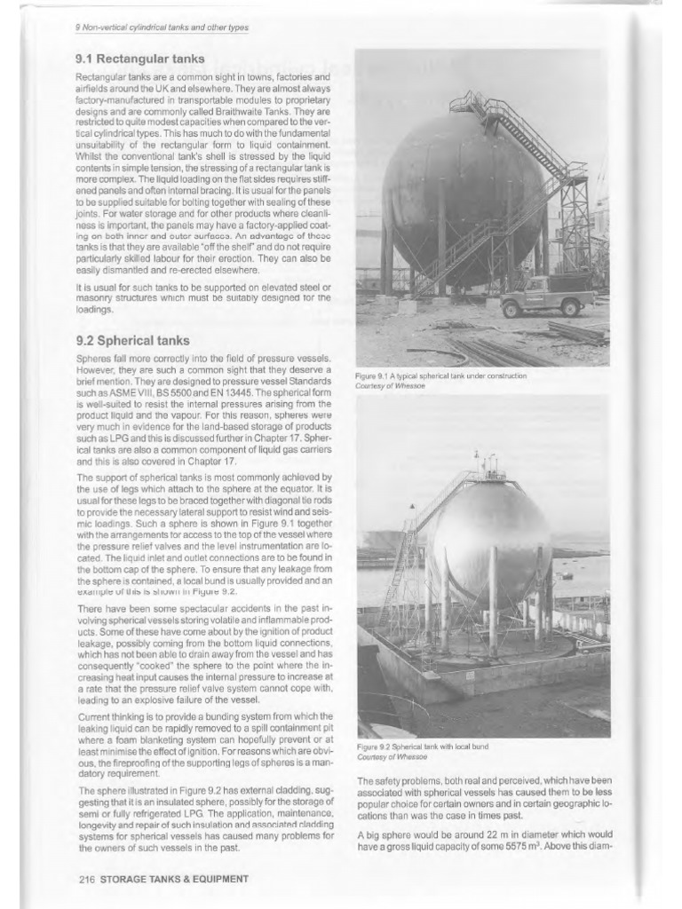 Spherical Tanks PDF | PDF