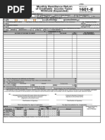 BIR Form No. 1601E - Guidelines and Instructions | PDF | Withholding ...