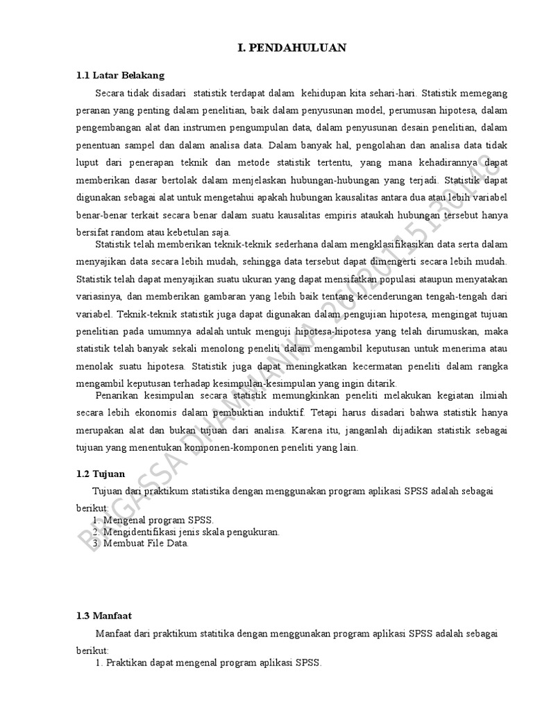 Lapres Statistika Modul 1 ILMU KELAUTAN | PDF