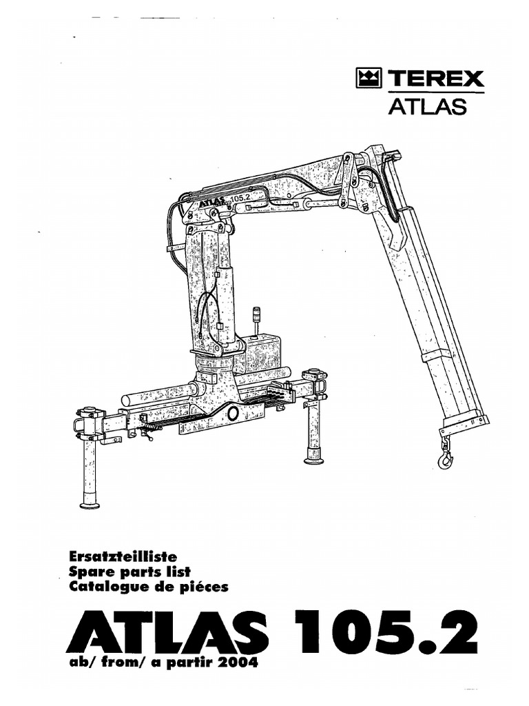 ATLAS 105.2 6065609 03.04 Parts Catalog | PDF