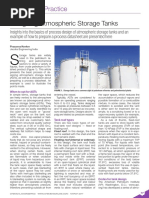 Storage Tank Design Codes and Standards | PDF