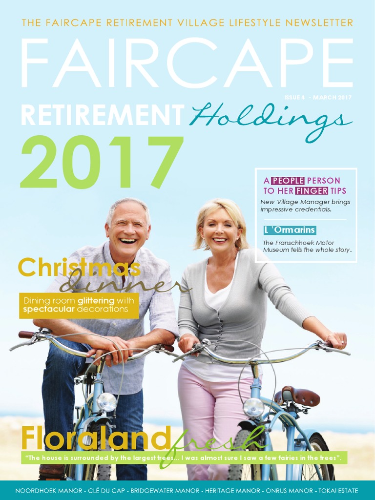 Faircape Retirement Holding Newsletter 2017 - Issue 4 | PDF