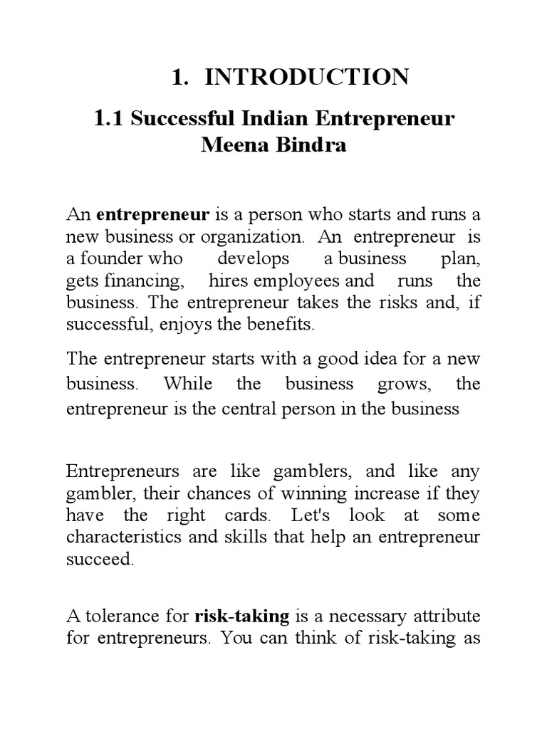 The Rise of Meena Bindra: A Case Study on the Successful Indian ...