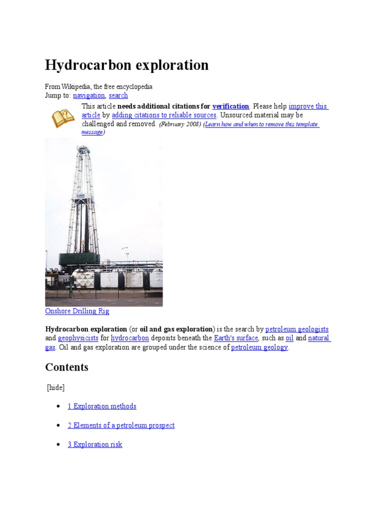 Hydrocarbon exploration | Hydrocarbon Exploration | Petroleum Reservoir
