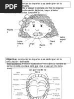 Ejercicios para Articulacion Del Fonema R | PDF | Sonido | Respiración