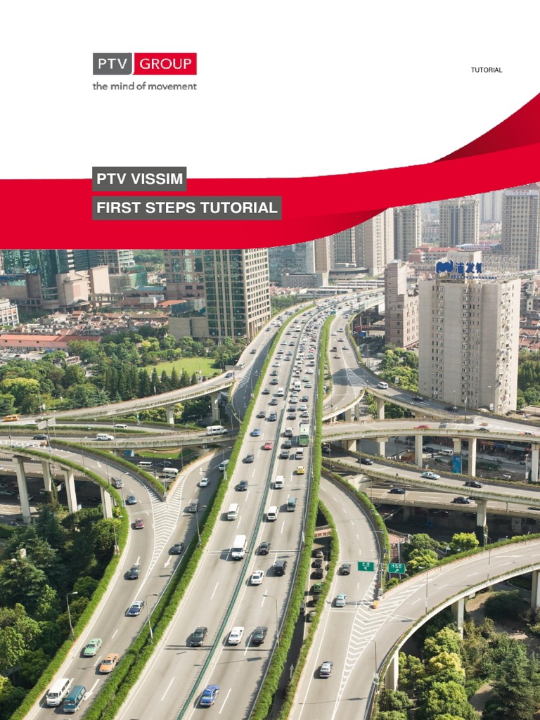 PTV Vissim - First Steps ENG PDF | PDF | Traffic | Simulation