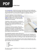The PRAL Table | PDF | Foods | Food And Drink