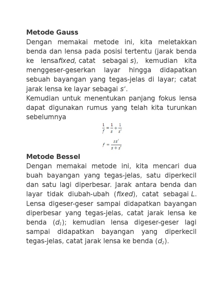 Metode Gauss | PDF