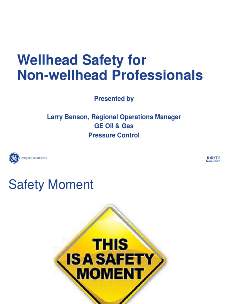 Wellhead Safety for Non-Experts | PDF | Valve | Gas Technologies