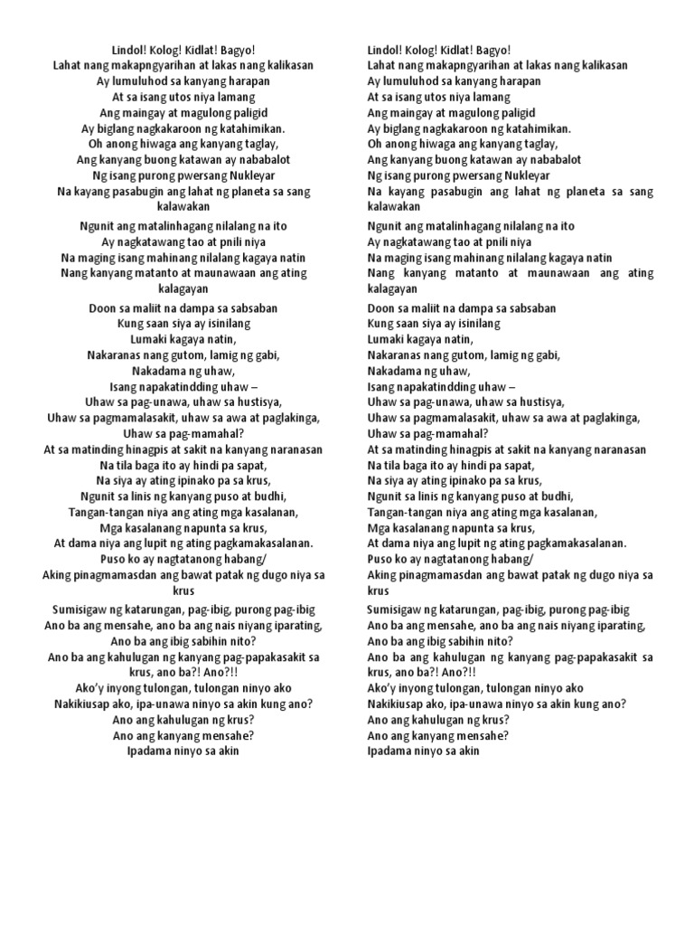 Talumpati Piece | PDF