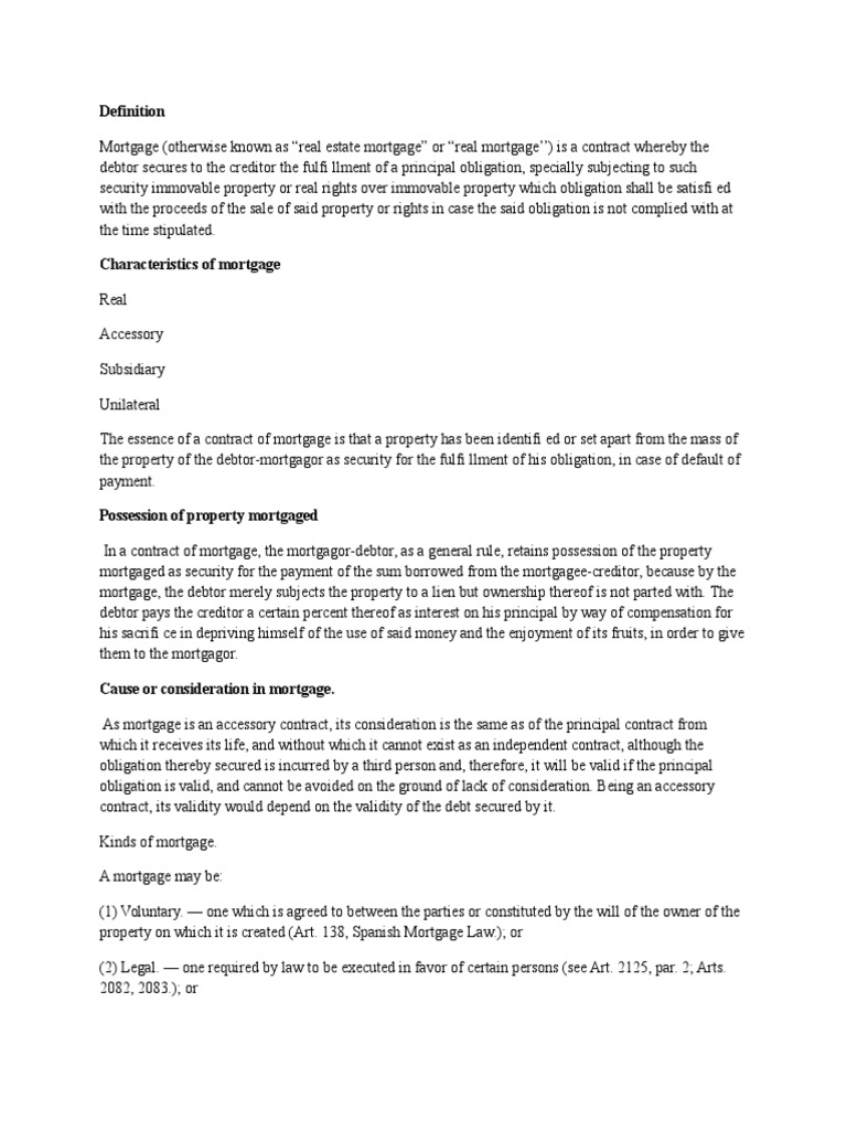Mortgage Notes | PDF | Mortgage Law | Foreclosure