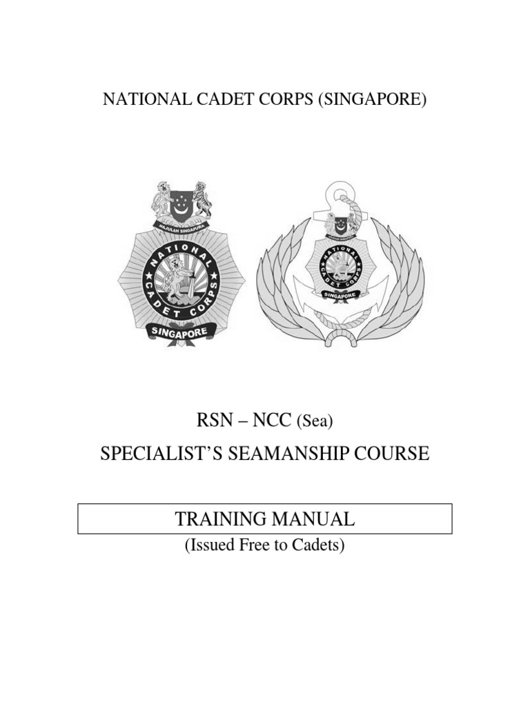 NCC Sea Spec Course Book Seamanship | PDF | Rope | Anchor