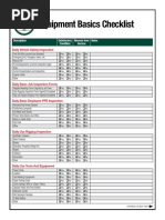 Walk Around Inspection Checklist | PDF | Brake | Truck