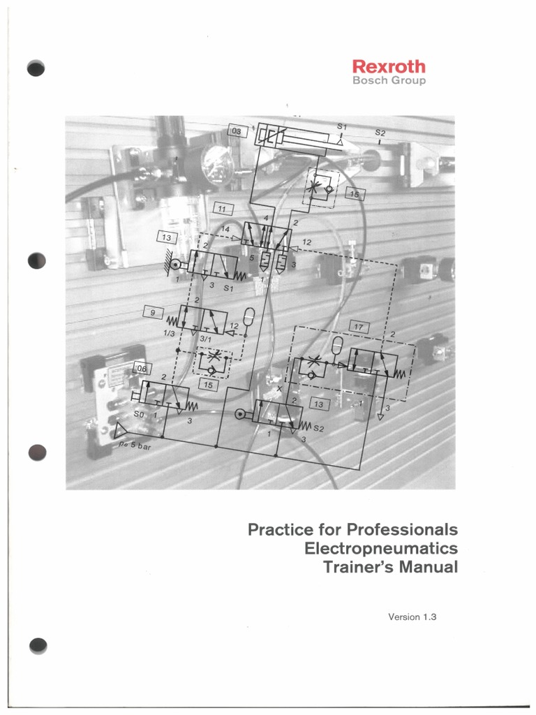 Electropneumatic Rexroth's Manual - Part1 | PDF