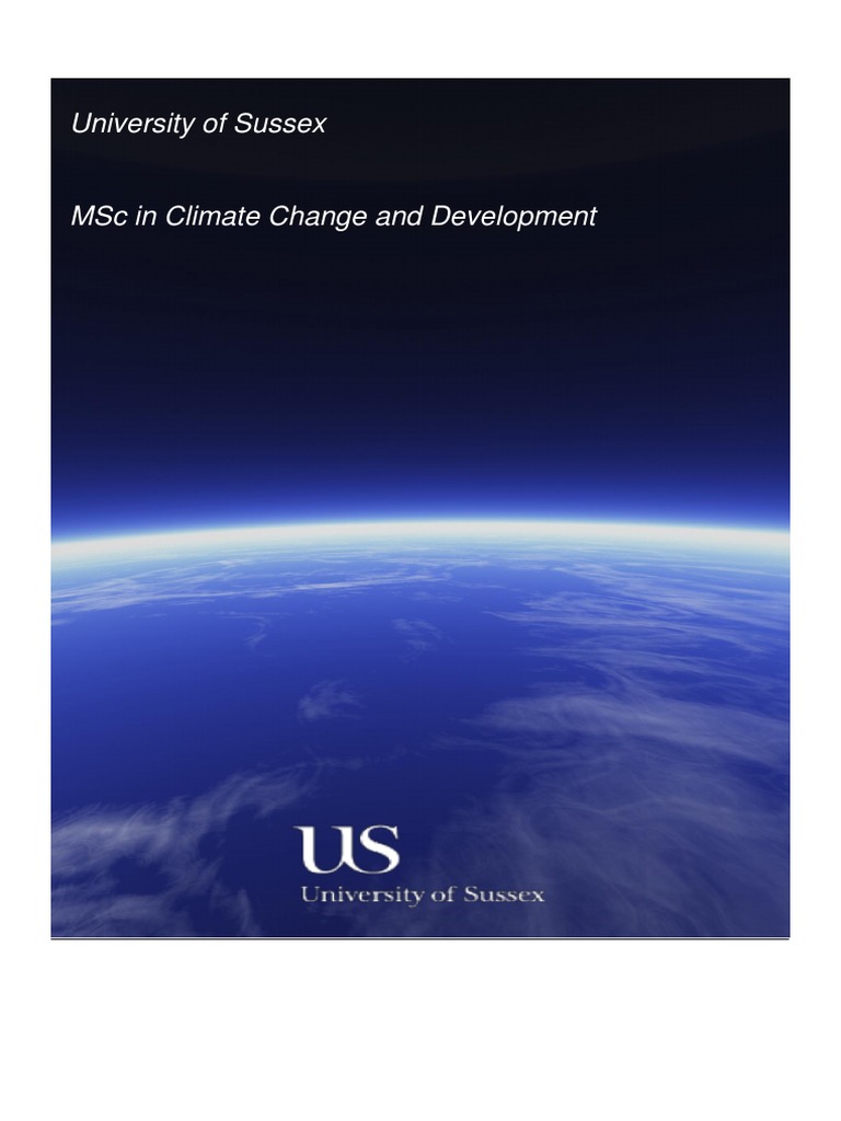 Introduction to Climate Resilient Development | PDF | Ipcc Fourth ...