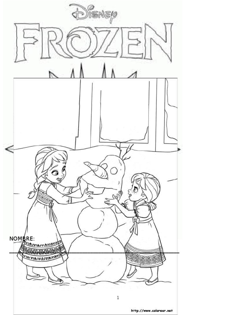Cuento corto de Frozen: Elsa y Ana | PDF | Ocio